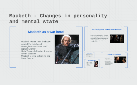 Macbeth - Changes in personality and mental state by Jonas Søndergaard ...