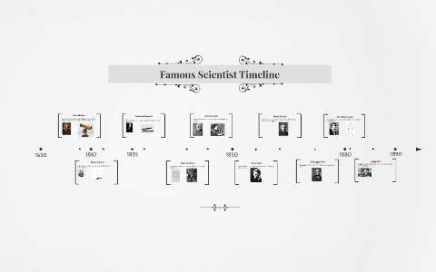 Famous Scientist Timeline by Kristen W on Prezi