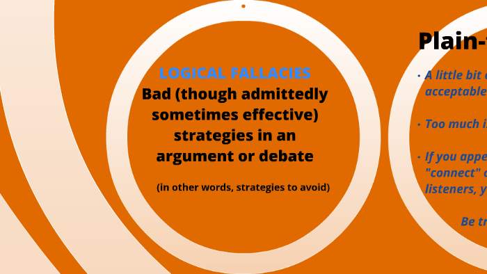 Logical Fallacies & Other Bad Rhetorical Devices by Clare Chatfield on ...