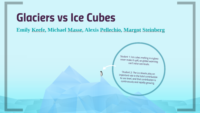 Glaciers vs Ice Cubes by on Prezi
