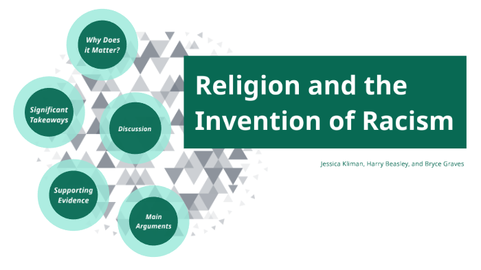 Religion and the Invention of Racism by Jessica Kliman on Prezi
