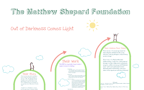The Matthew Shepard Foundation by Seth Steidl on Prezi