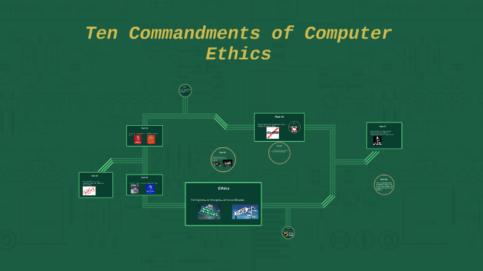 Ten Commandments of Computer Ethics by Isaiah Kittel on Prezi