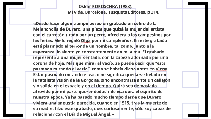 Oskar KOKOSCHKA (1988). by mar armengol casanovas on Prezi