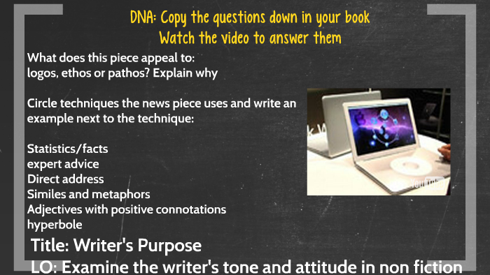 Attitude and Tone in Non-Fiction Texts by Elizabeth Browning on Prezi