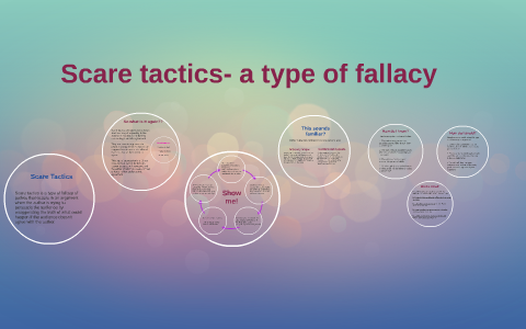 Scare Tactics by Deisi Pizano on Prezi