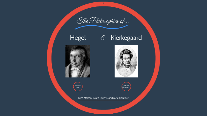 The Philosophy of Hegel and Kierkagaard by Alex Kinkelaar on Prezi