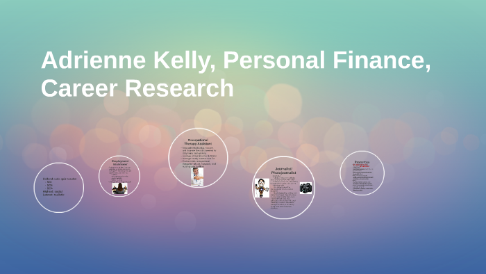 Adrienne Kelly, Personal Finance, Career Research by Adrienne Kelly on ...