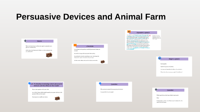Persuasive Devices and Animal Farm by Jenni Douglas on Prezi