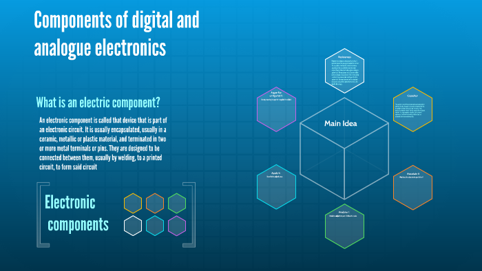 Components of digital and analogue electronics by rodrivan alonso ...