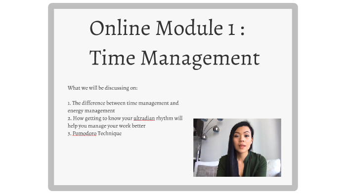 Time Management Versus Energy Managment by Emily Truong on Prezi