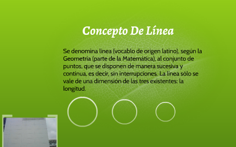 Concepto De Linea by Ginna Alejandra Reyes callejas on Prezi