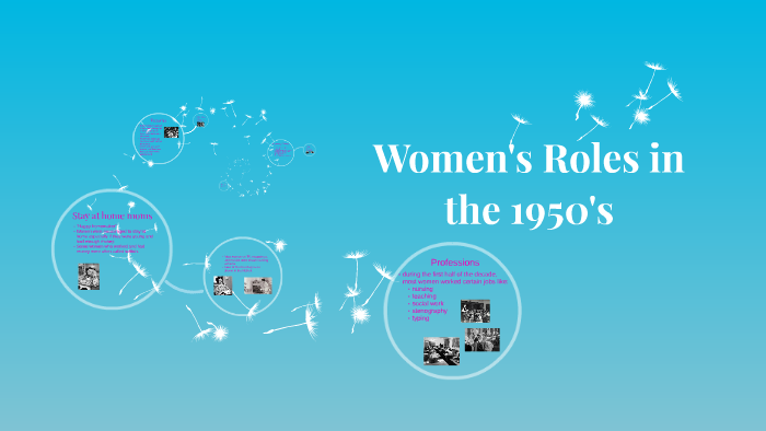 Women's Roles in the 1950's by Kelsi Huggins on Prezi