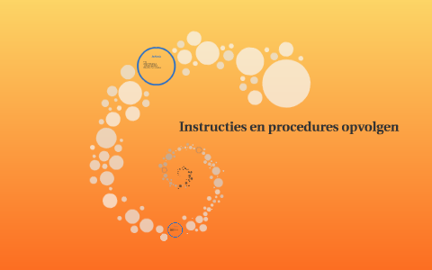 Instructies en procedures opvolgen by Roshilton Hart on Prezi
