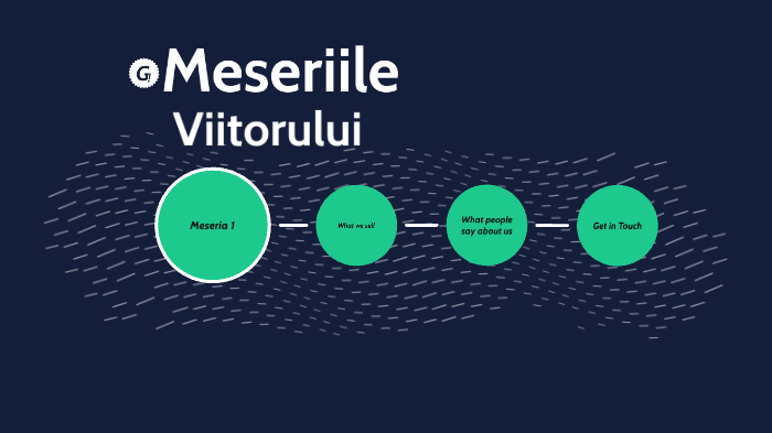 Meseriile viitorului by Horia Petre on Prezi