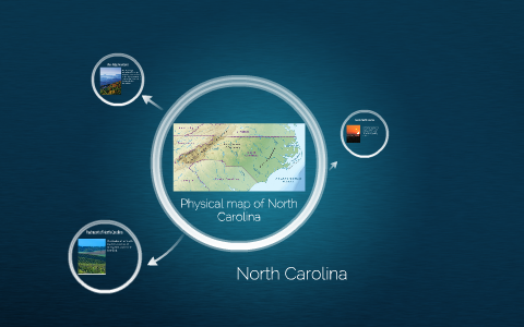 Physical map of North Carolina by Nick Hurley on Prezi