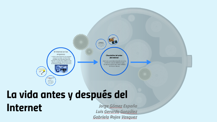 La vida antes y después del Internet by Jorge Gómez on Prezi