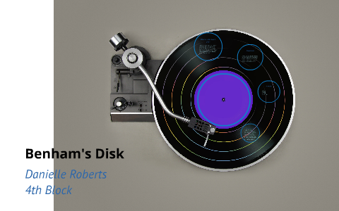 Benham Disk by Danielle Roberts