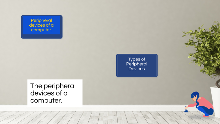 The peripheral devices of a computer. Setup and installation of ...