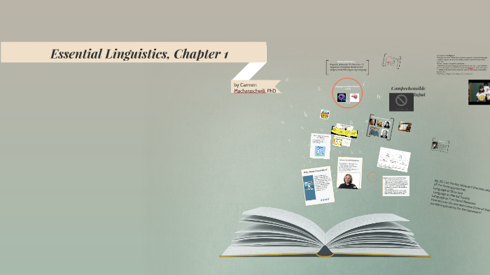 Essential Linguistics, Chapter 1 by Carmen Macharaschwili