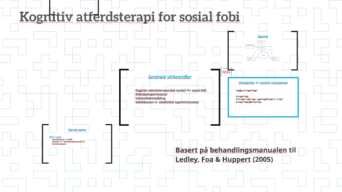 Kognitiv atferdsterapi for sosial fobi by Eirik Paulsen Walderhaug on Prezi
