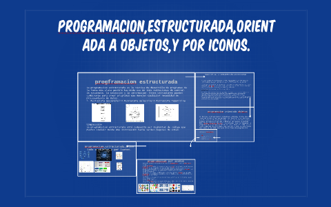 programacion,estructurada,orientada a objetos,y por iconos. by thania ...