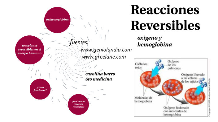 Reacciones reversibles by carolina barro on Prezi