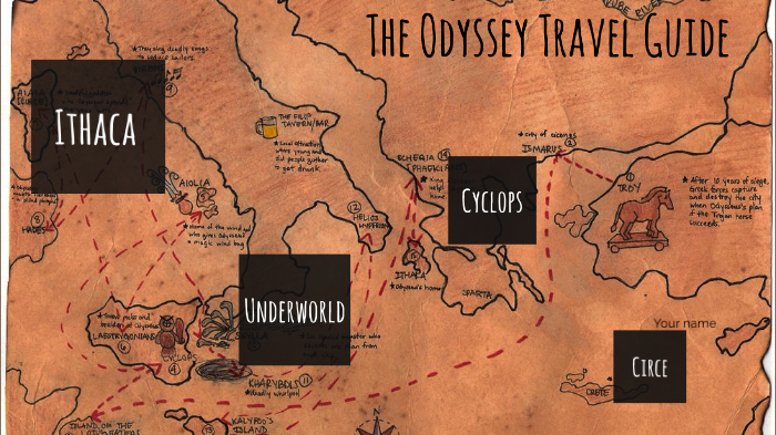 The Odyssey Travel Guide by Leslie Castellon on Prezi