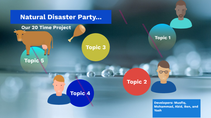 Natural Disaster Party by Mohammad Alam on Prezi