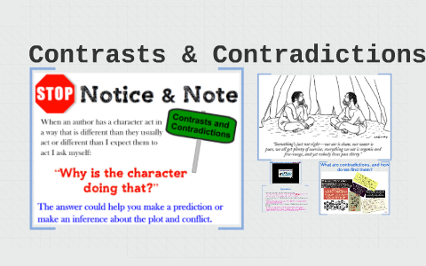 Contrasts and Contradictions by Keevan Hazel on Prezi