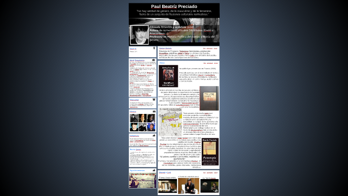 Paul Beatriz Preciado by on Prezi