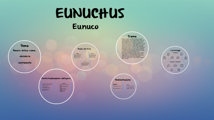 EUNUCHUS by culo na on Prezi