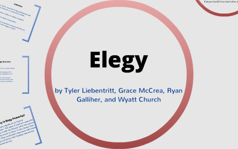 Elegy Poem presentation by Ryan Galliher on Prezi