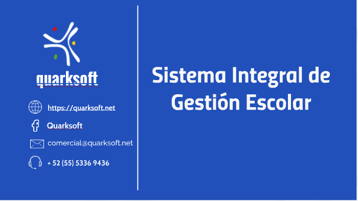 Sistema Integral de Gestión Escolar by Zait Angeles