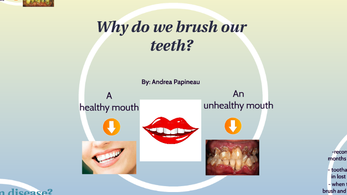 What hapens when you don't brush your teeth? by Tim Papineau on Prezi