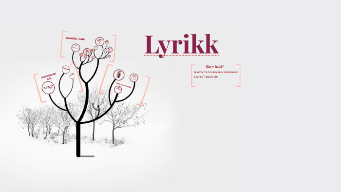 Lyrikk by Linn Krusedokken on Prezi