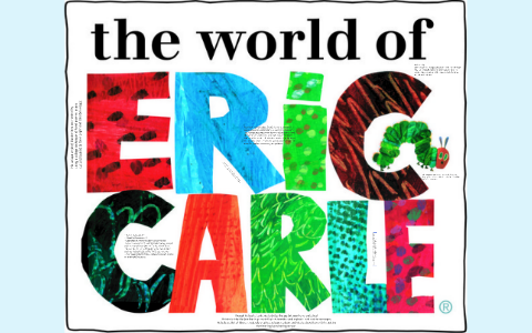 Eric Carle: Author Study by Kendace Patterson