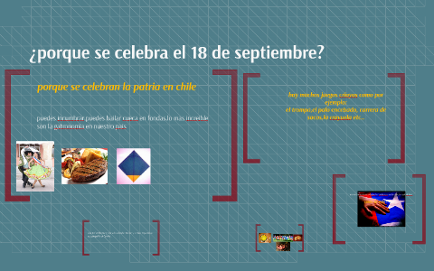 ¿porque se celebra el 18 de septiembre? by Paul Alexander Cardenas on Prezi