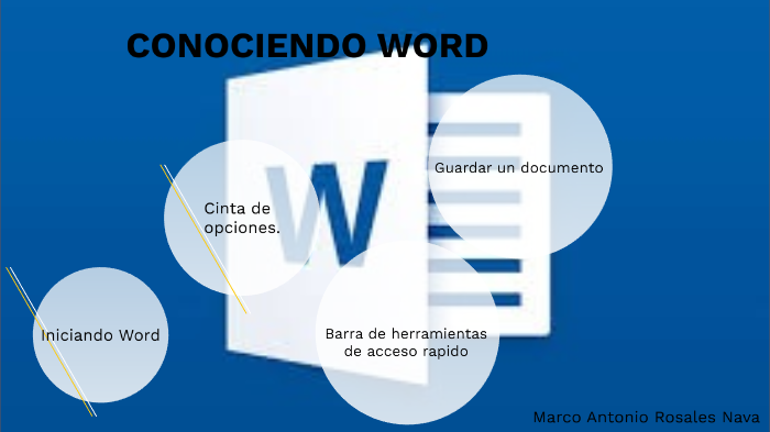 Conociendo word by Jaqui Hernandez on Prezi