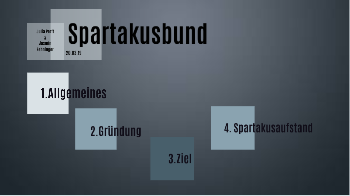 Spartakusbund by Jasmin Fehninger on Prezi