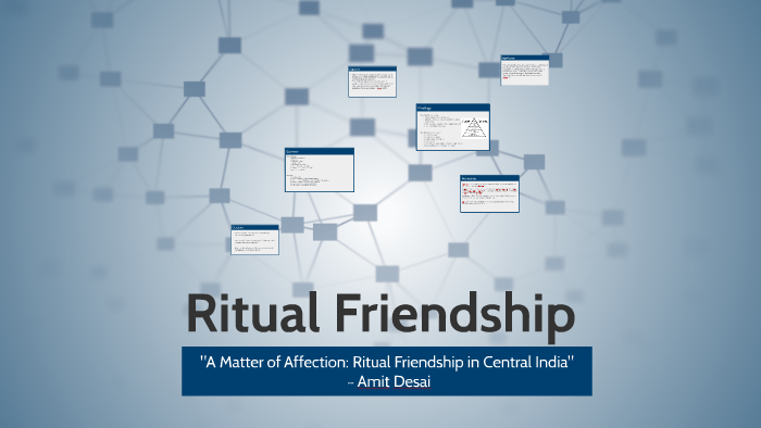 Ritual Friendship by Britt McCracken on Prezi