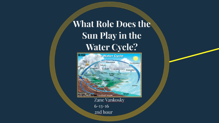 What Role Does the Sun Play in the Water Cycle? by Zane Vankosky on Prezi