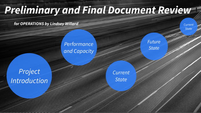 PDR and FDR Process by Lindsey Willard on Prezi