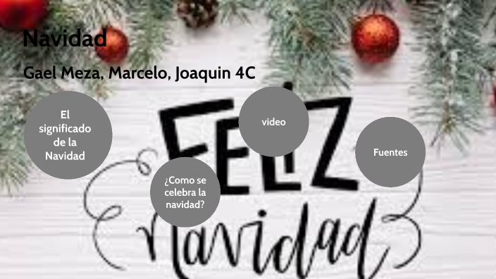 Que es la navidad para ti by Gael Maximiliano MEZA BELTRAN on Prezi
