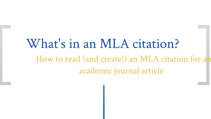 MLA 8th Edition by Mia Tignor on Prezi