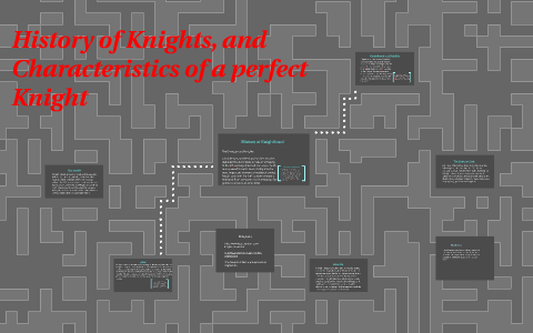 History of Knights, and Characteristics of a perfect Knight by Caleb ...