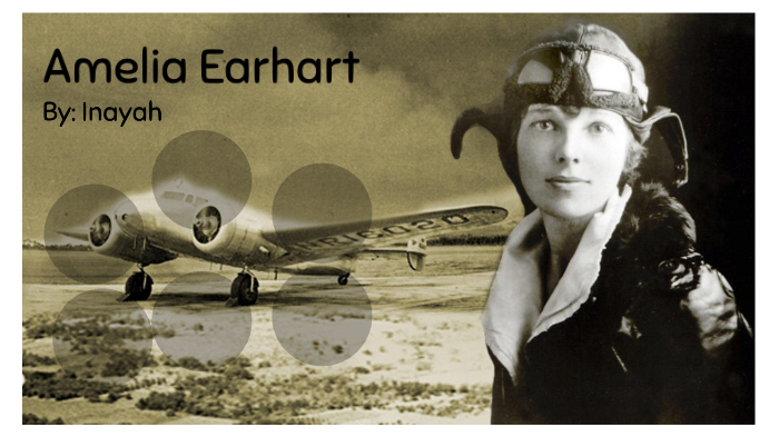 Amelia Earhart by Inayah Zahid on Prezi