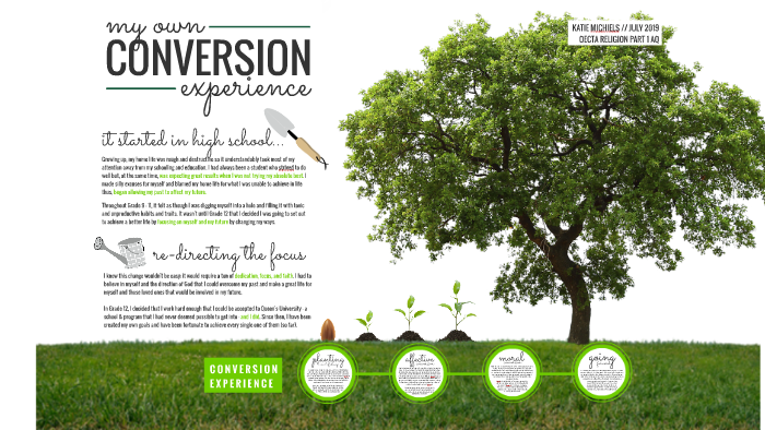 My Conversion Experience - OECTA Religion Part 1 by Katie Michiels on Prezi