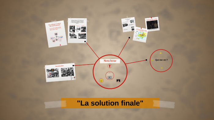 "La solution finale" by Govinda Delannay on Prezi