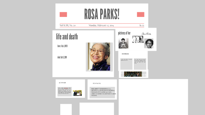 ROSA PARKS! by Rachel Moffatt on Prezi